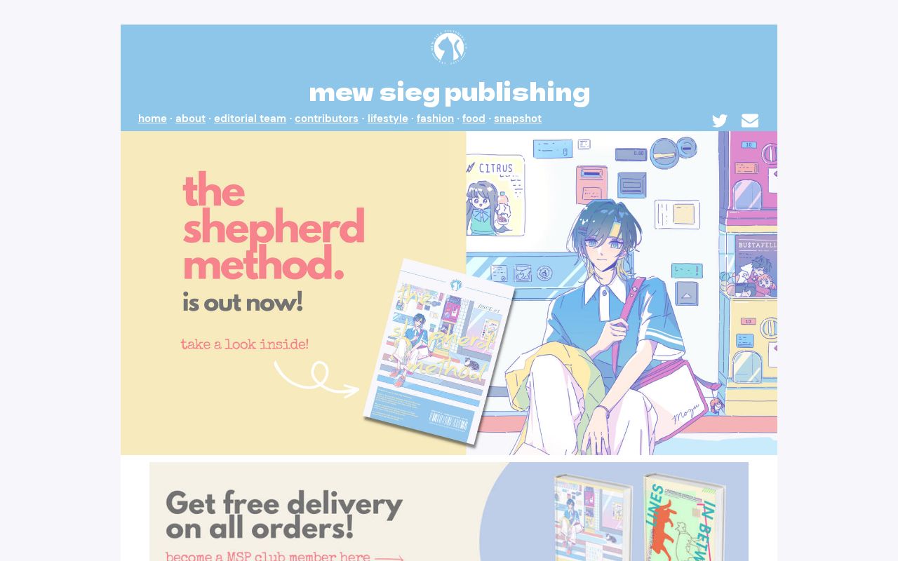 the shepherd method. - Brought to you by Mew Sieg Publishing